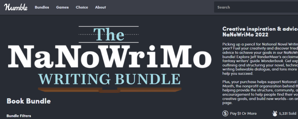 Writing Resources For NaNoWriMo And Beyond – Tall Tech Tales